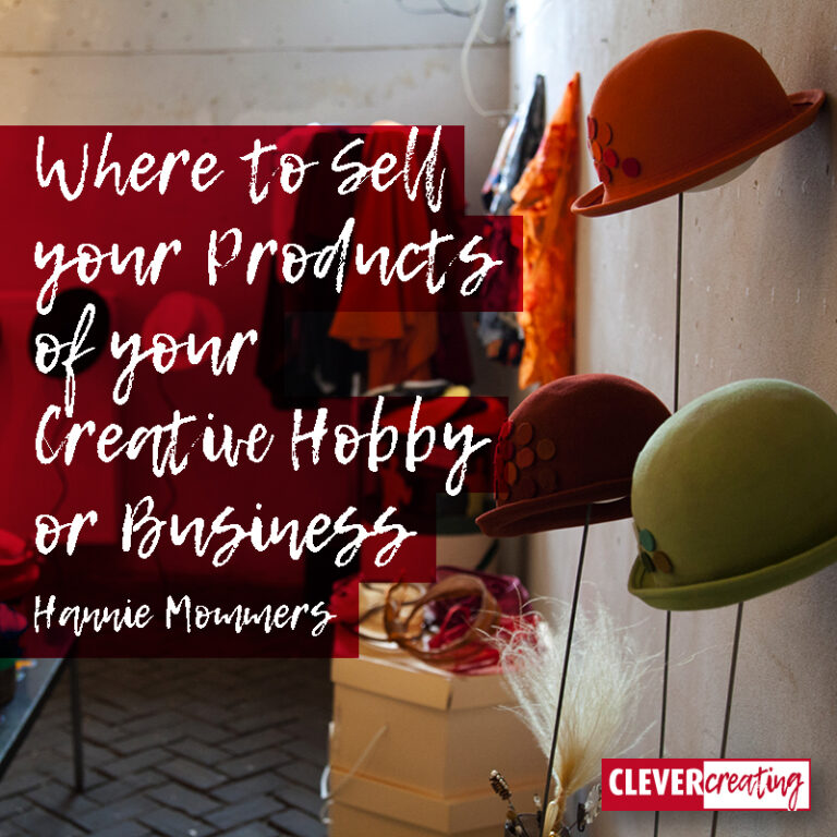 Where to Sell your Products of your Creative Hobby or Business