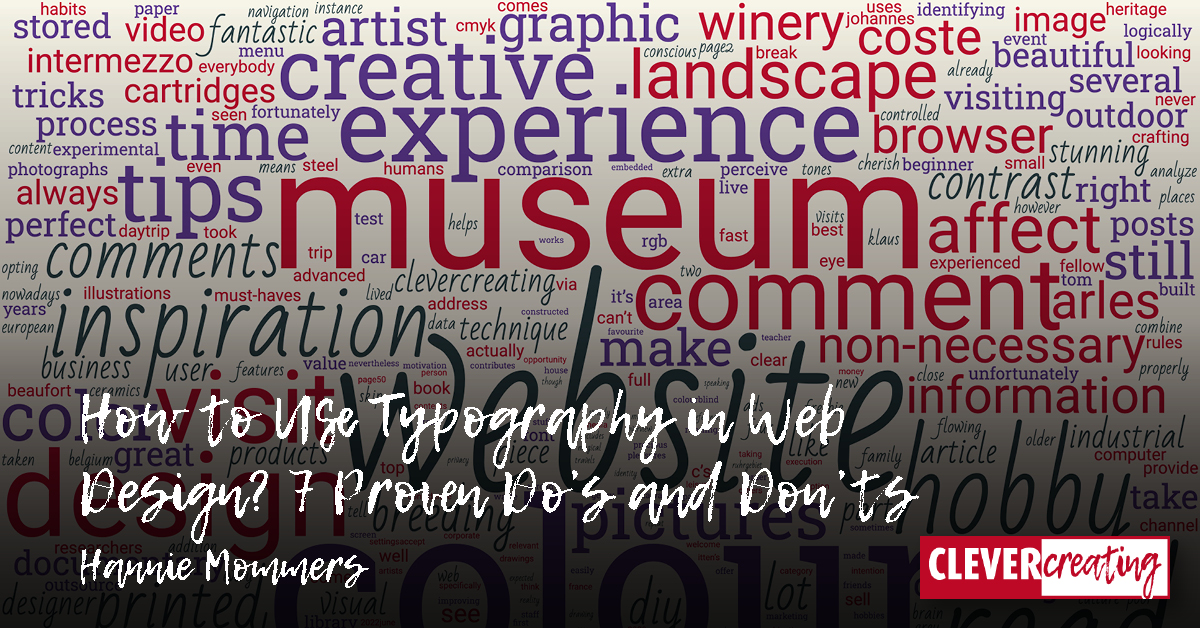 How to Use Typography in Web Design? 7 Proven Do’s and Don’ts