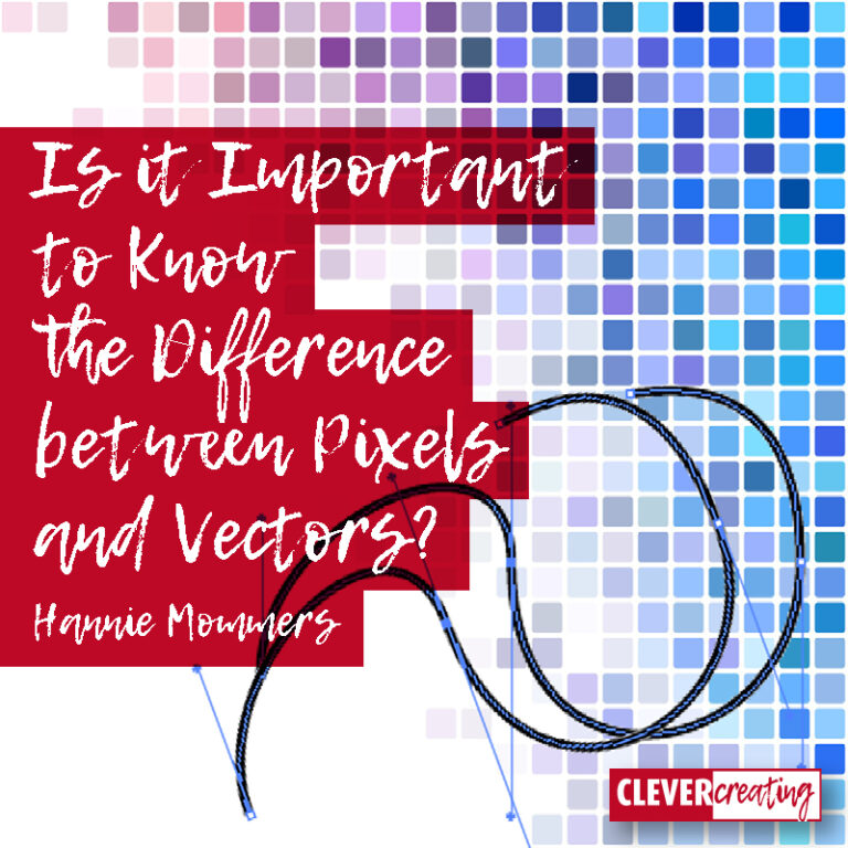 Important to Know the Difference between Pixels and Vectors?