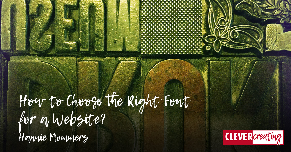 How to Choose the Right Font for a Website?